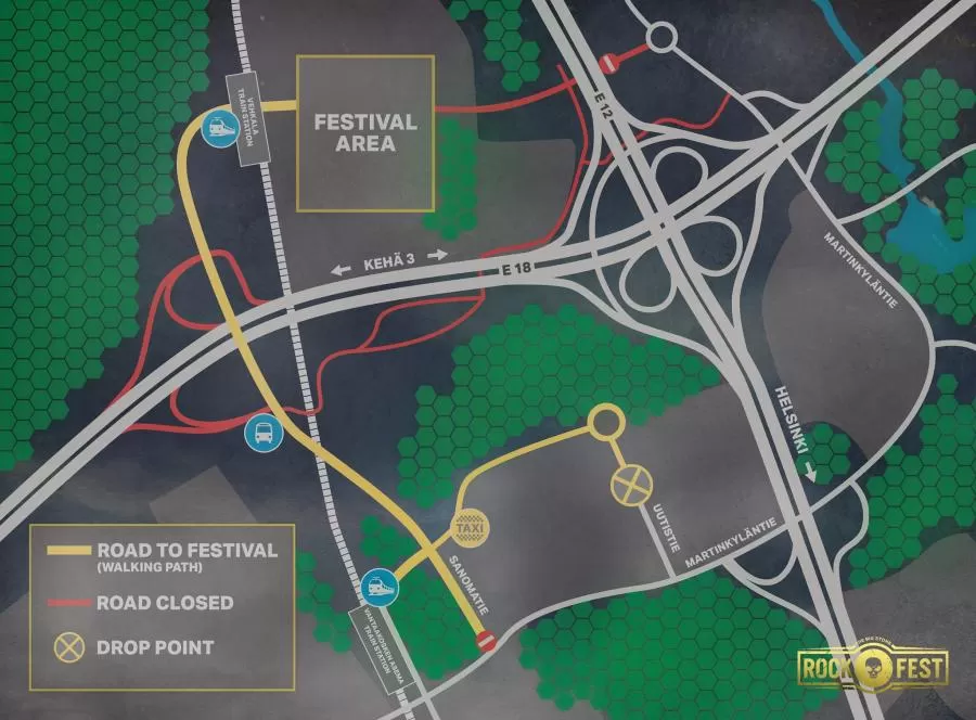 The Rock Fest 2017 - Map | Concerts-Metal