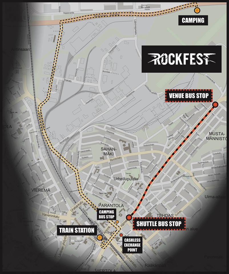 RockFest 2018 - Bus map | Concerts-Metal