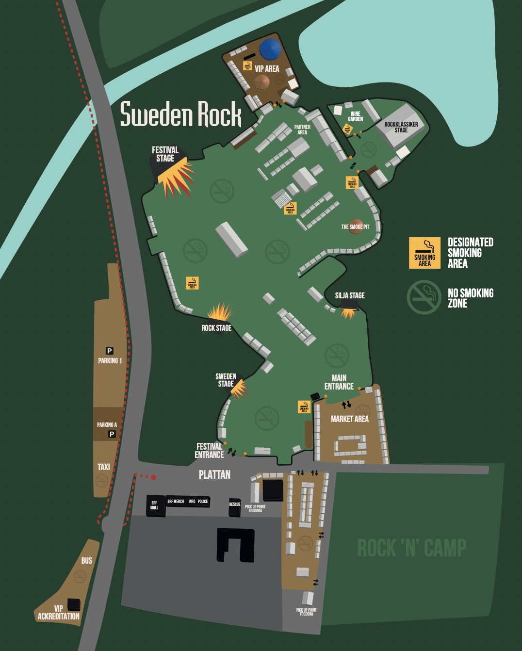 Sweden Rock Festival 2022 - Map | Concerts-Metal