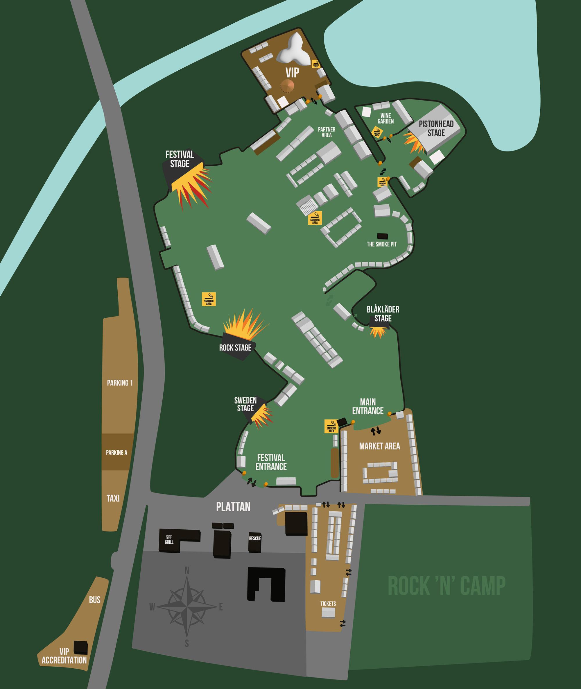 Sweden Rock Festival 2023 - Map | Concerts-Metal