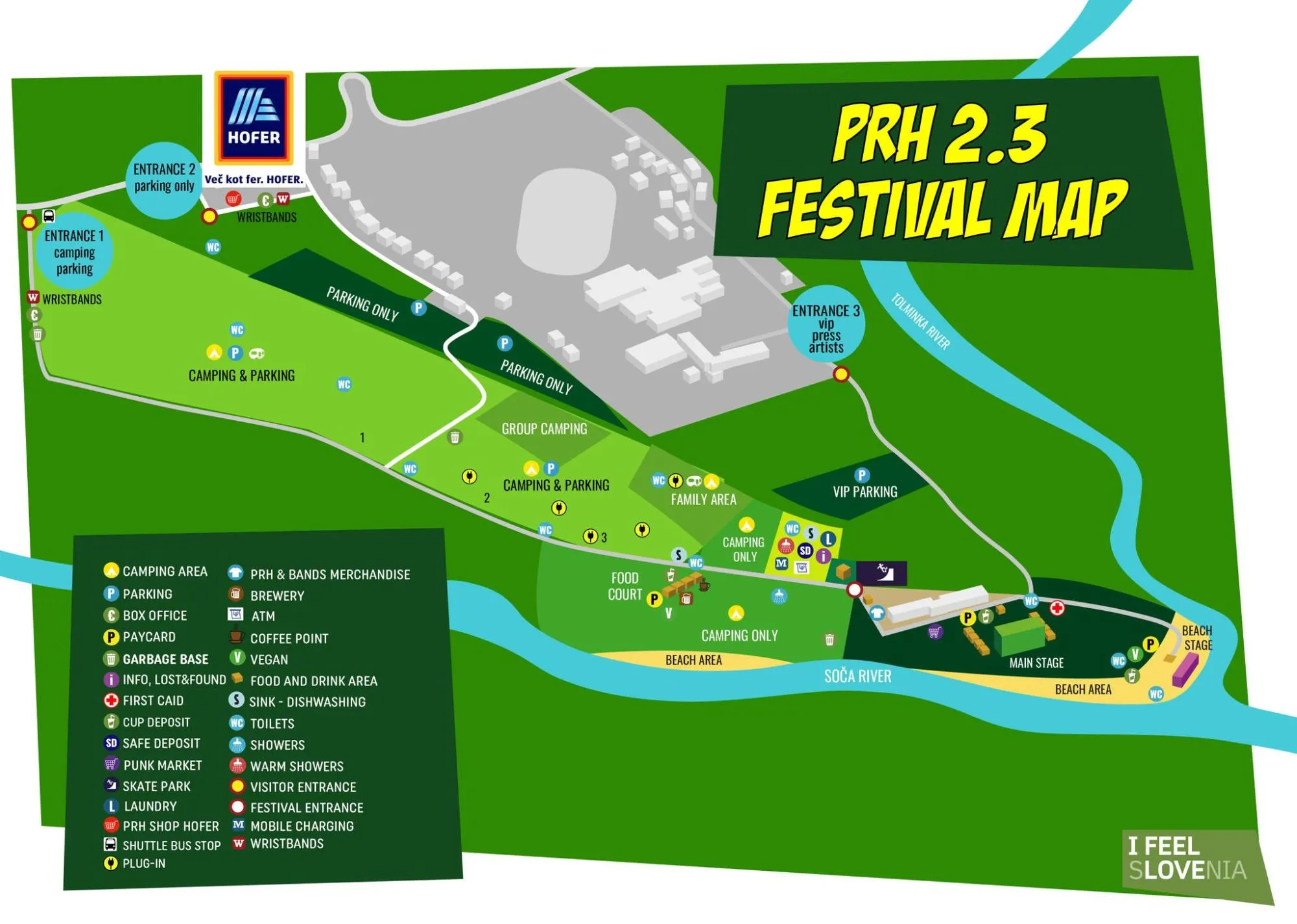 Punk Rock Holiday 2023 - Map | Concerts-Metal