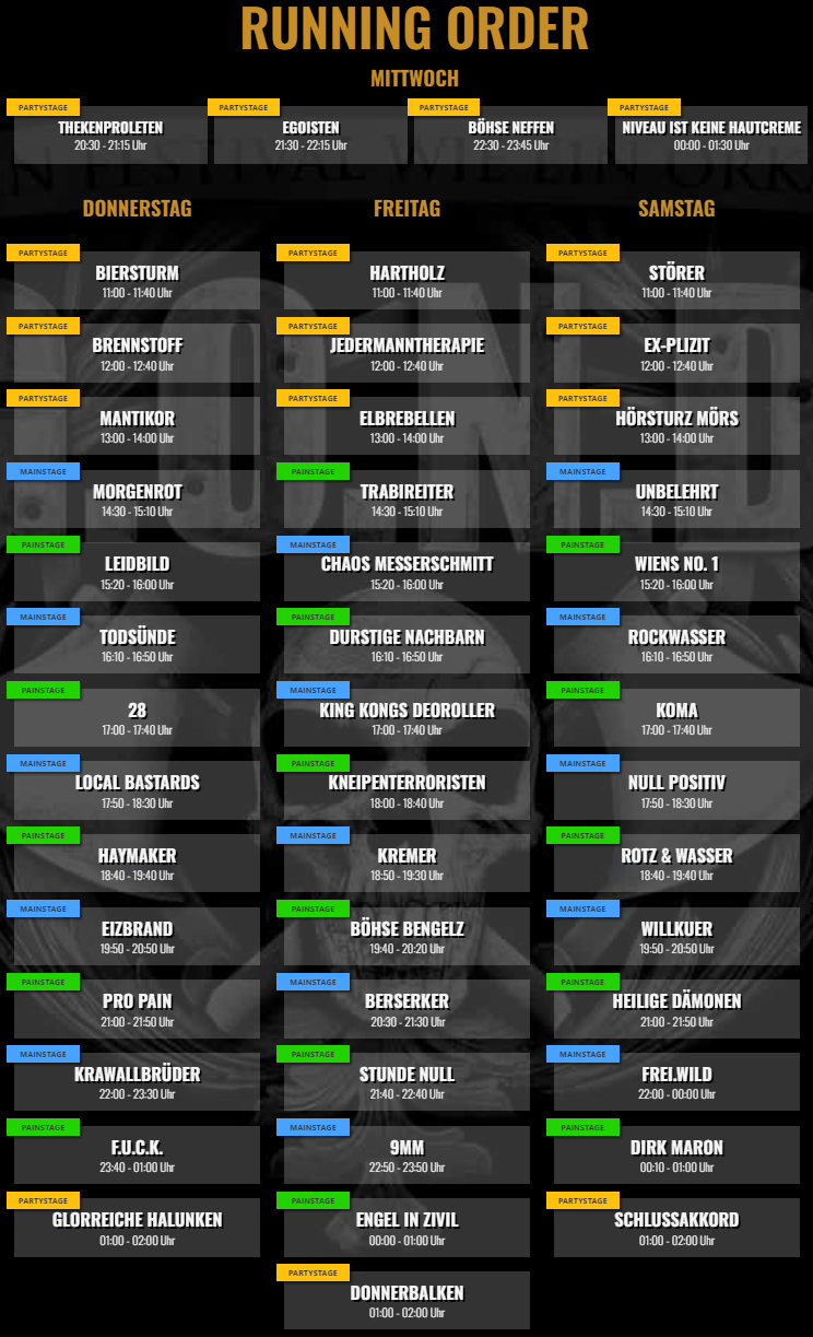 G.O.N.D. Festival 2024 - Map