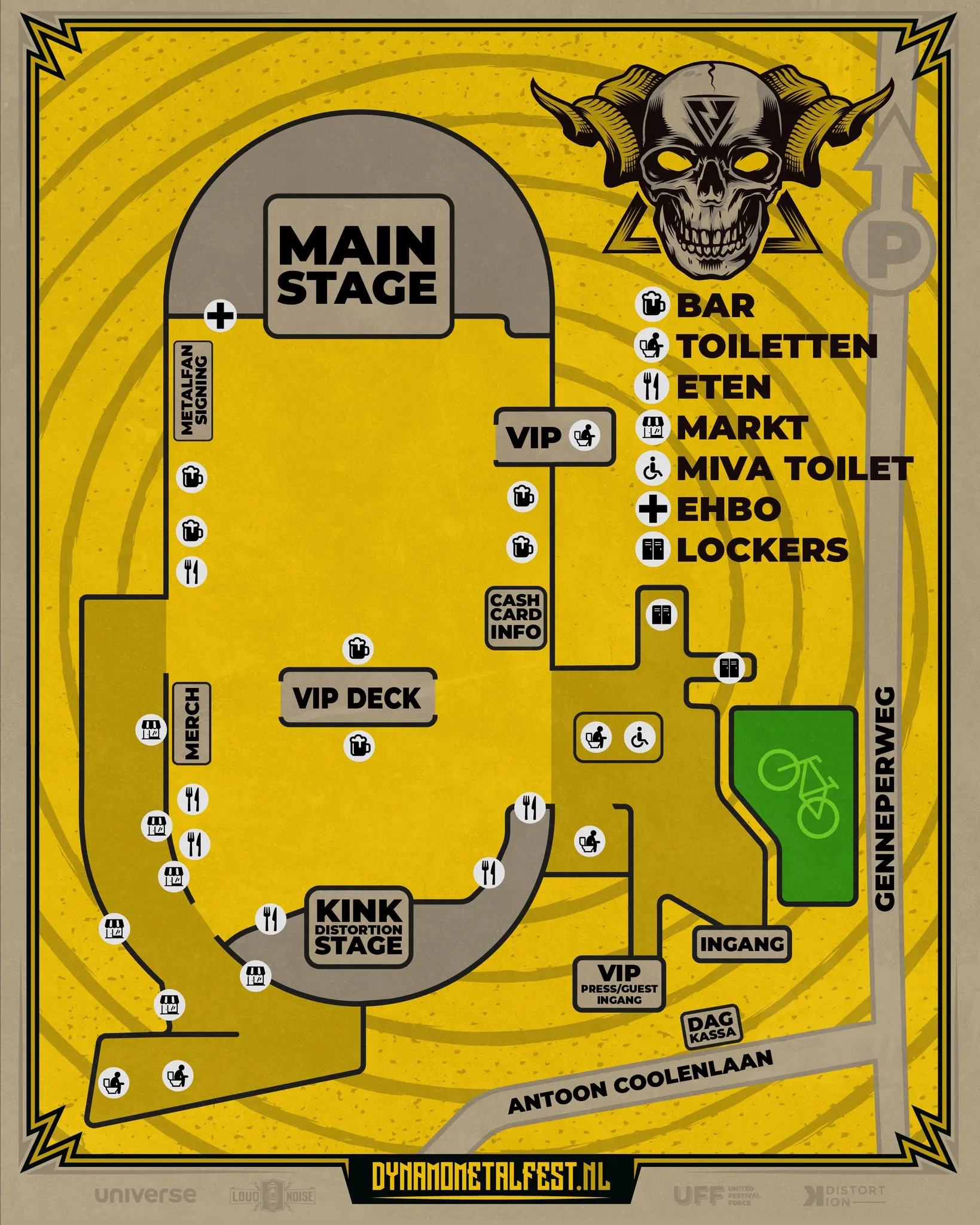 Dynamo Metal Fest 2024 - Map | Concerts-Metal