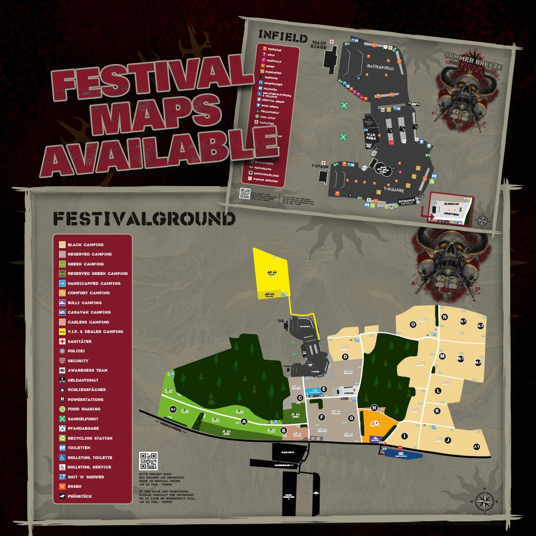 Summer Breeze 2024 - Map