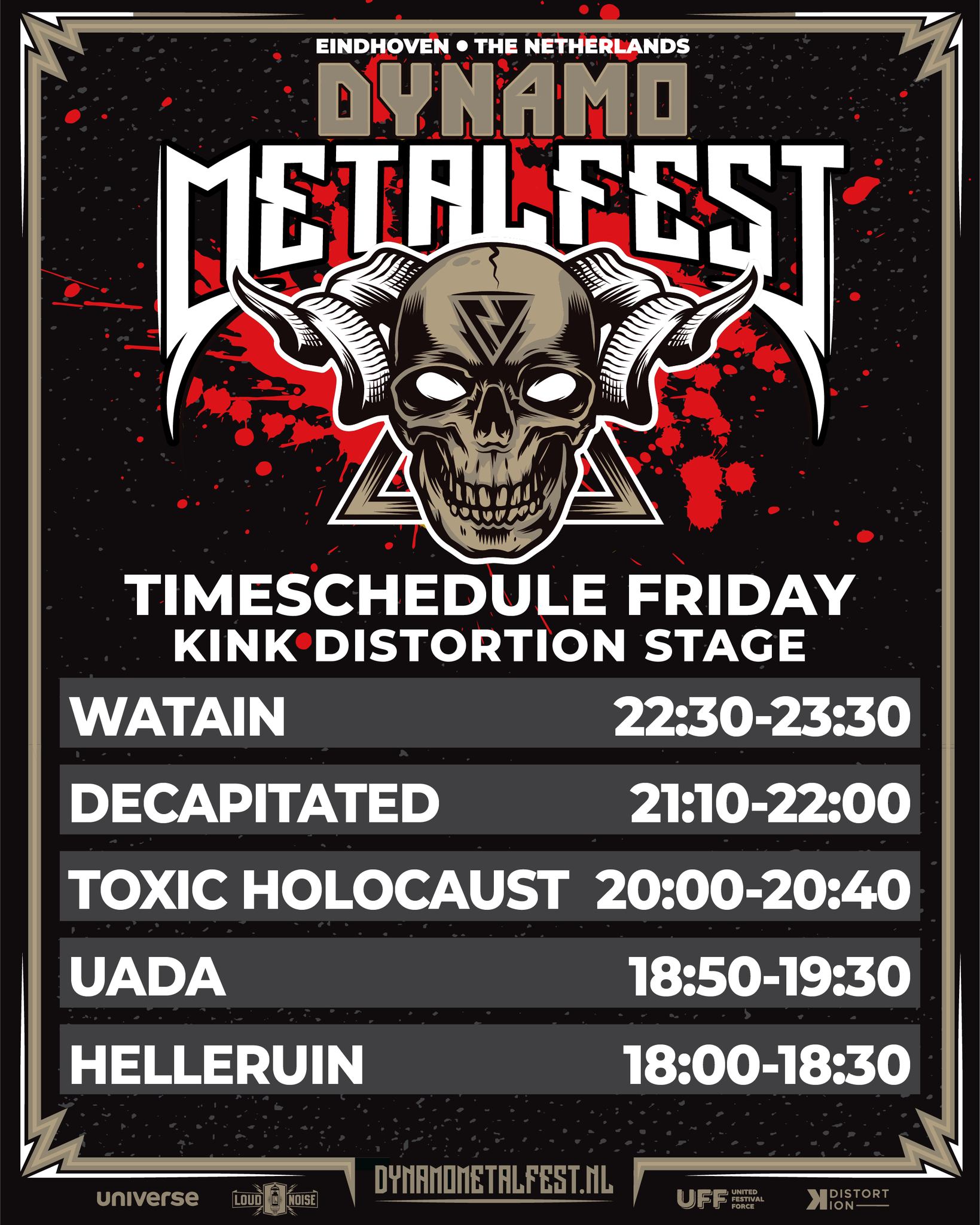 Dynamo Metal Fest 2024 - Map