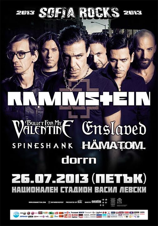 Sofia Rocks 2013 - 26/07/2013 - Sofia - Bulgaria