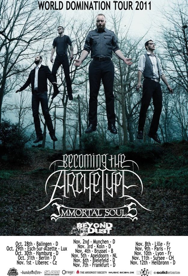 Becoming The Archetype - 10/11/2011 - Lyon - La Marquise - France
