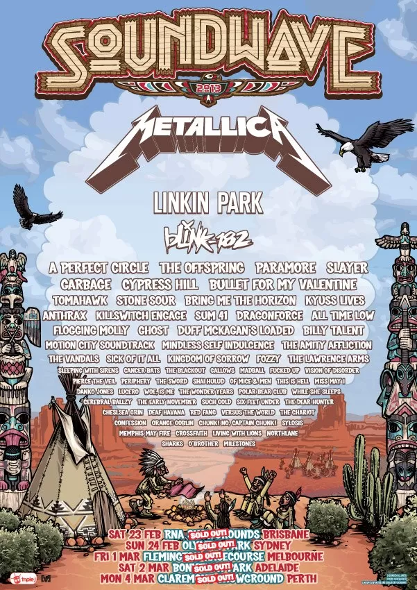 Soundwave Festival 2013 - 24/02/2013 - Sydney - Olympic Park - Australia