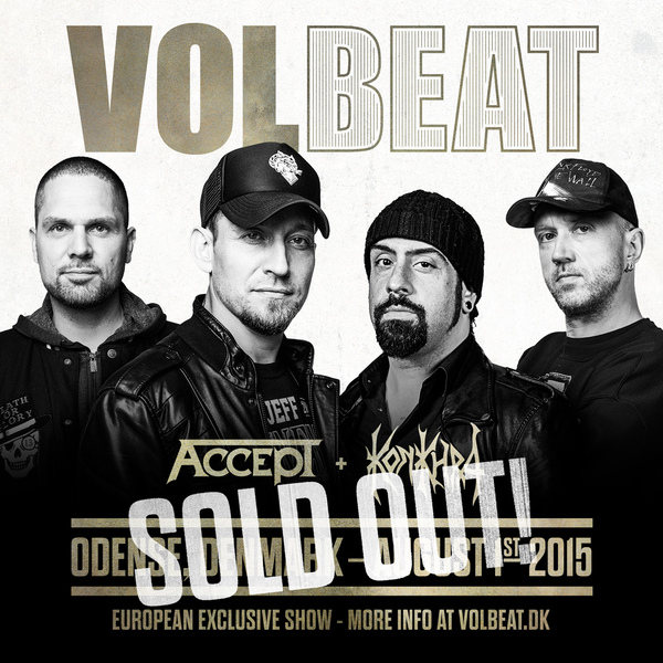 Volbeat Special Show 2015 - 01/08/2015 - Odense - TusindÃ¥rsskoven ...