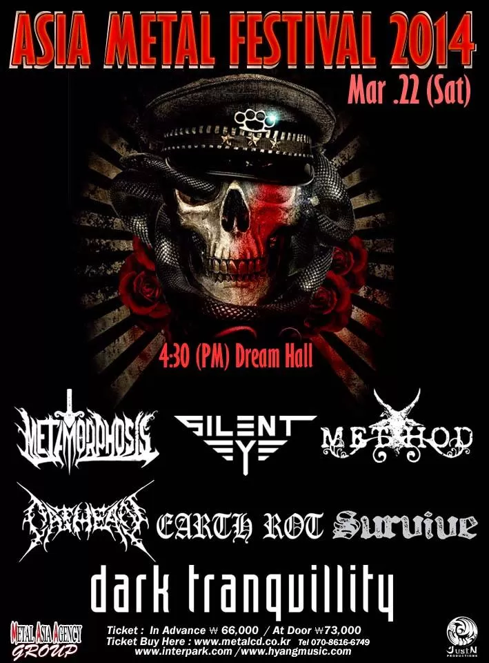 Asia Metal Festival 2014 - 22/03/2014 - Seoul - South Korea