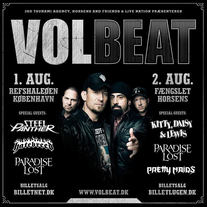 Volbeat Special Show - 01/08/2014 - Copenhagen - Refshaleøen - Denmark