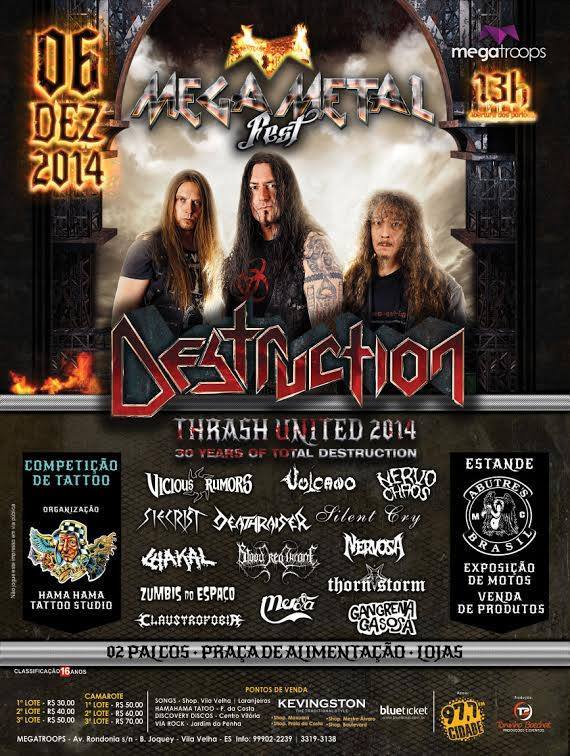 Mega Metal Fest 2015 - 06/12/2014 - Vila Velha - Brazil