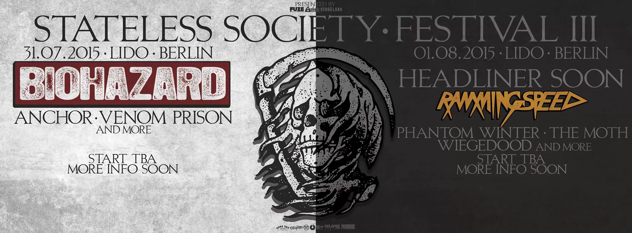 Stateless Society Festival - 31/07/2015 (2 days) - Berlin - Lido - Germany