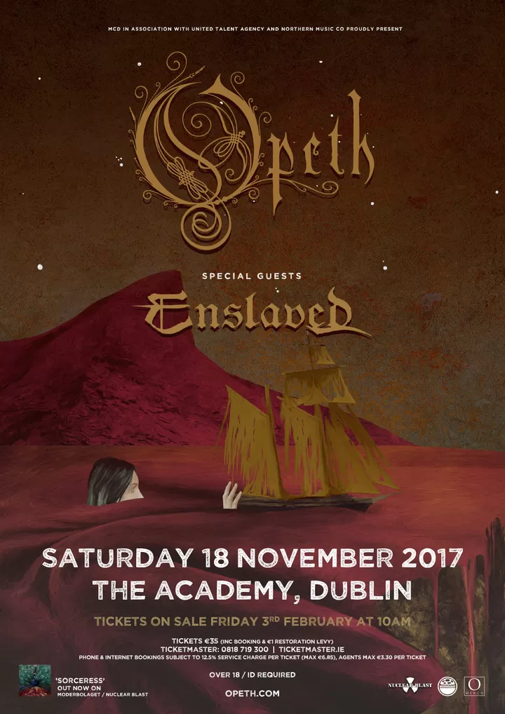 Event Opeth - 18/11/2017 - Dublin - The Academy - Ireland