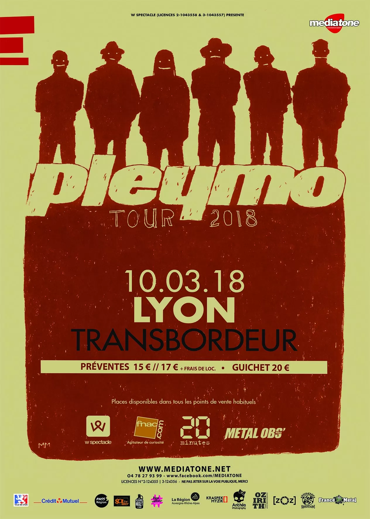 Pleymo au Transbordeur - 10/03/2018 - Villeurbanne - Le Transbordeur ...