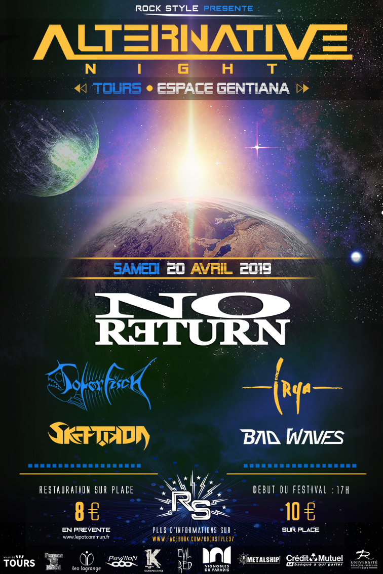 Alternative Night 2 - 20/04/2019 - TOURS - Espace Gentiana - France