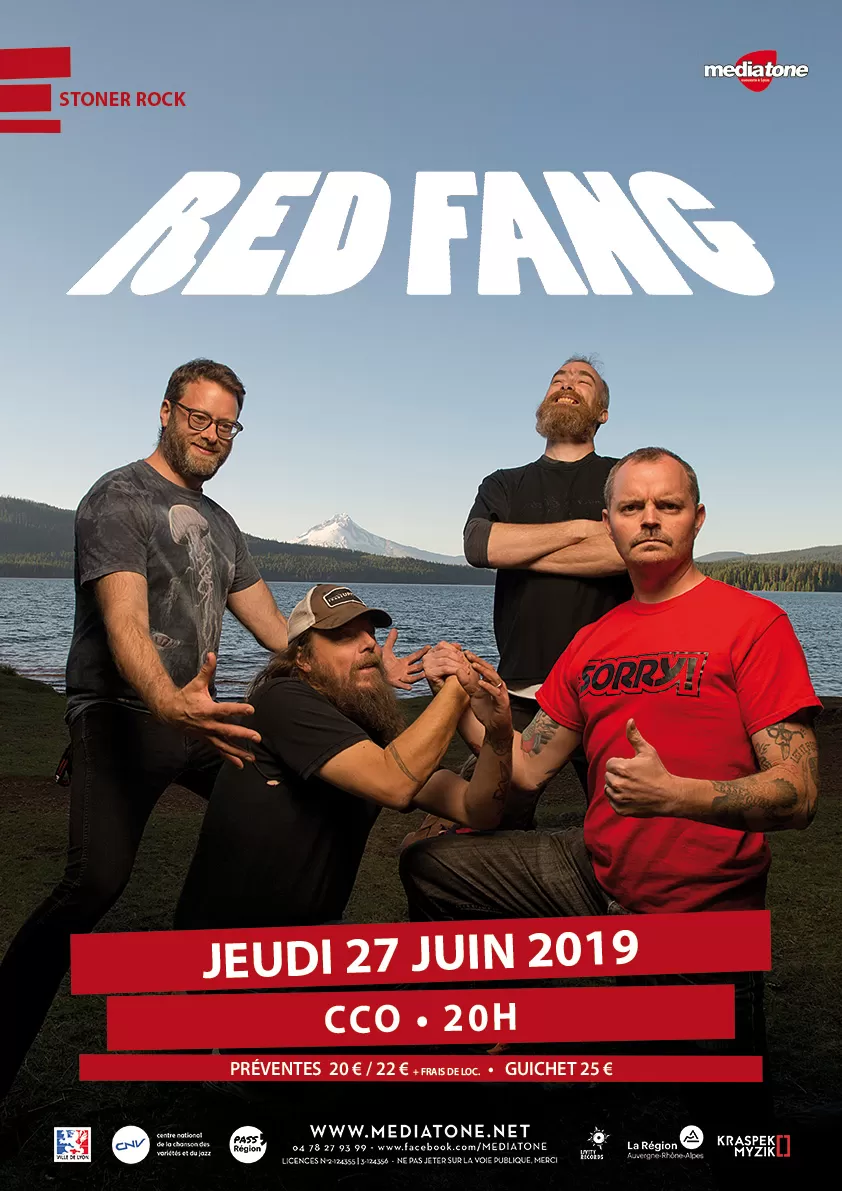 Concert Red Fang - 27/06/2019 - Villeurbanne - CCO - France