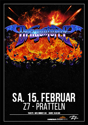 Dragonforce - Tour 2020 - 15/02/2020 - Pratteln - Z7 - Switzerland