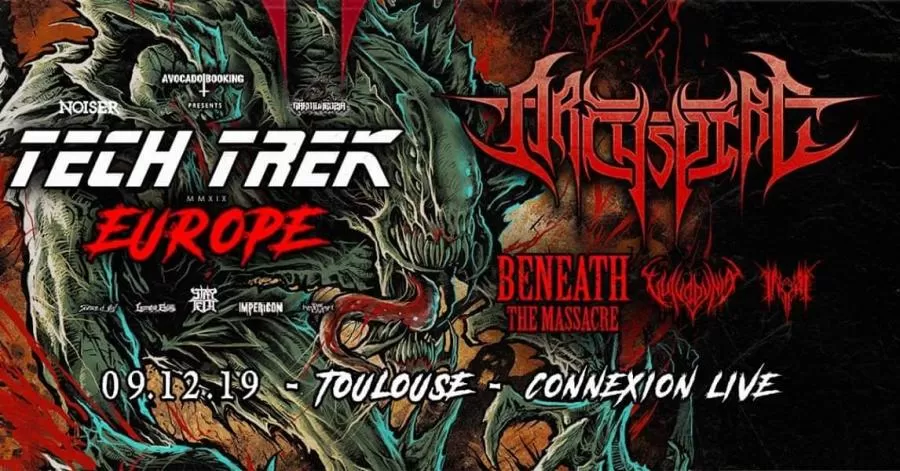 Event Archspire - 09/12/2019 - Toulouse - Connexion Live - France