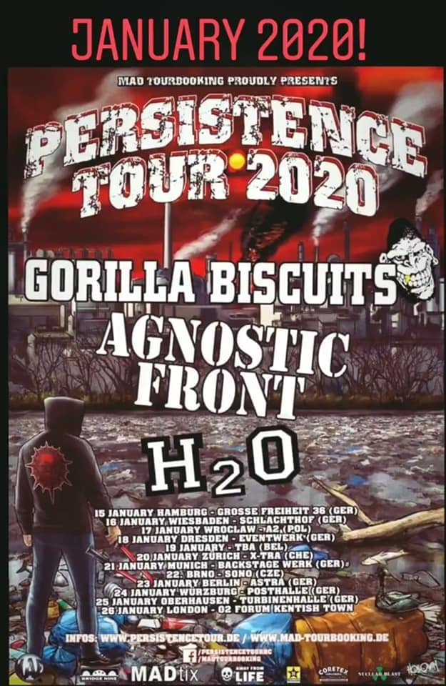 Persistence Tour 2020 - 23/01/2020 - Berlin - Astra - Germany