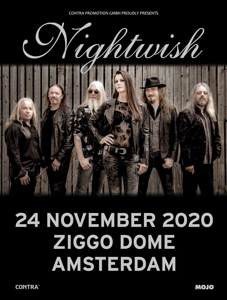 Nightwish - Tour 2020 - 24/11/2020 - Amsterdam - Noord-Holland ...