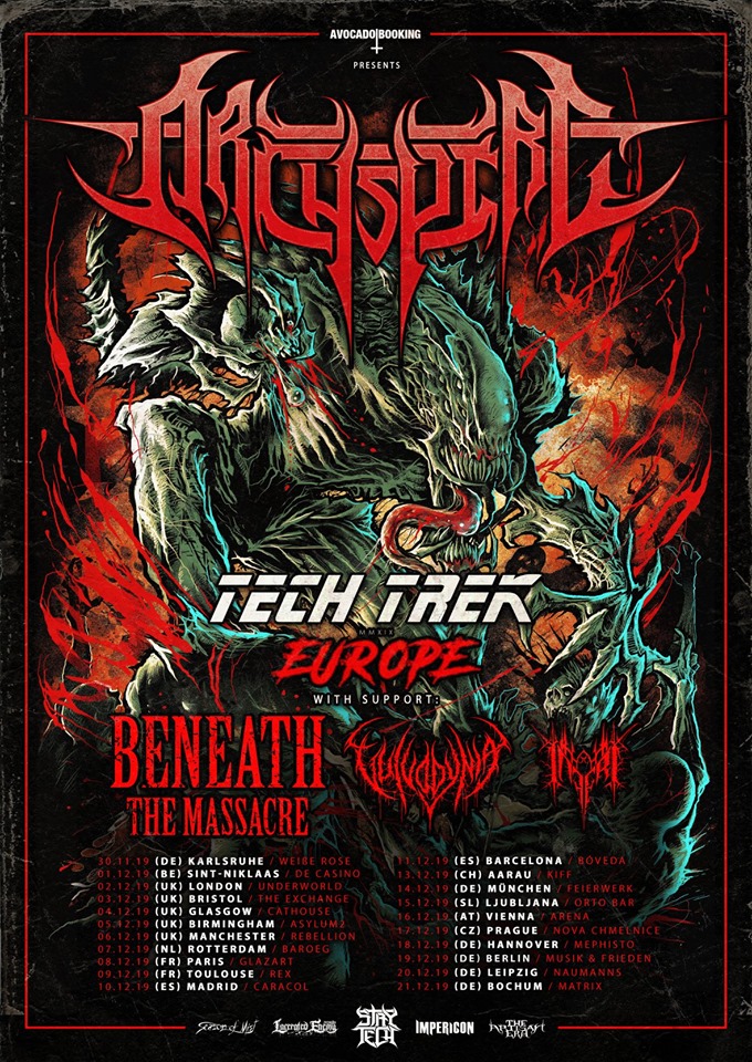 Archspire - 18/12/2019 - Hannover - Mephisto @ Kulturzentrum Faust ...