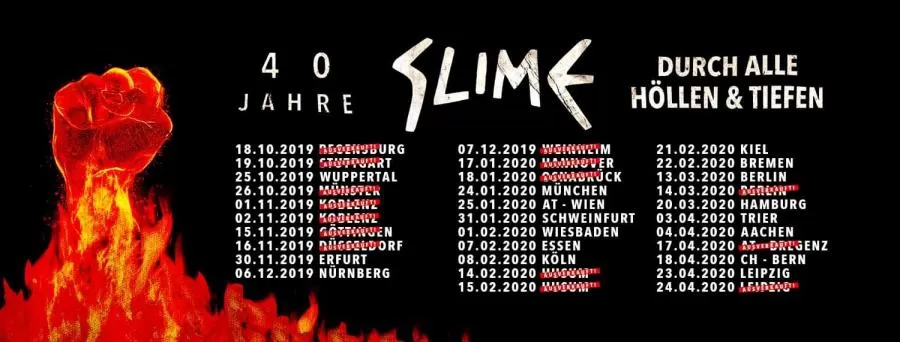 Event Slime - 13/03/2020 - Berlin - SO36 - Germany