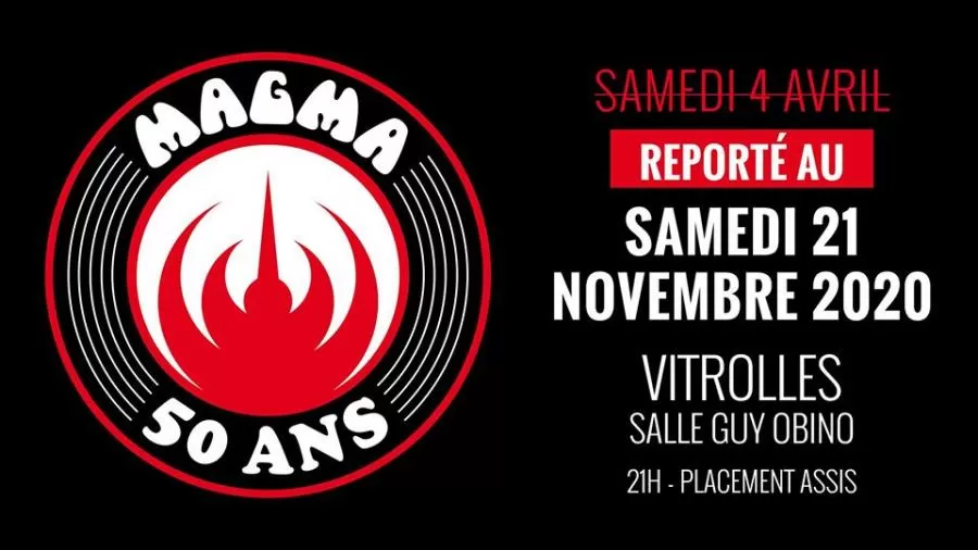Event Magma - 15/10/2021 - Vitrolles - Salle Guy Obino - France
