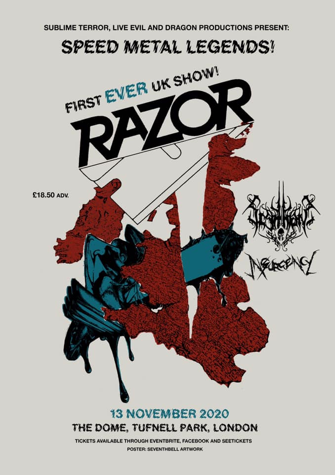 RAZOR at The Dome - 12/11/2021 - London - The Dome - United Kingdom