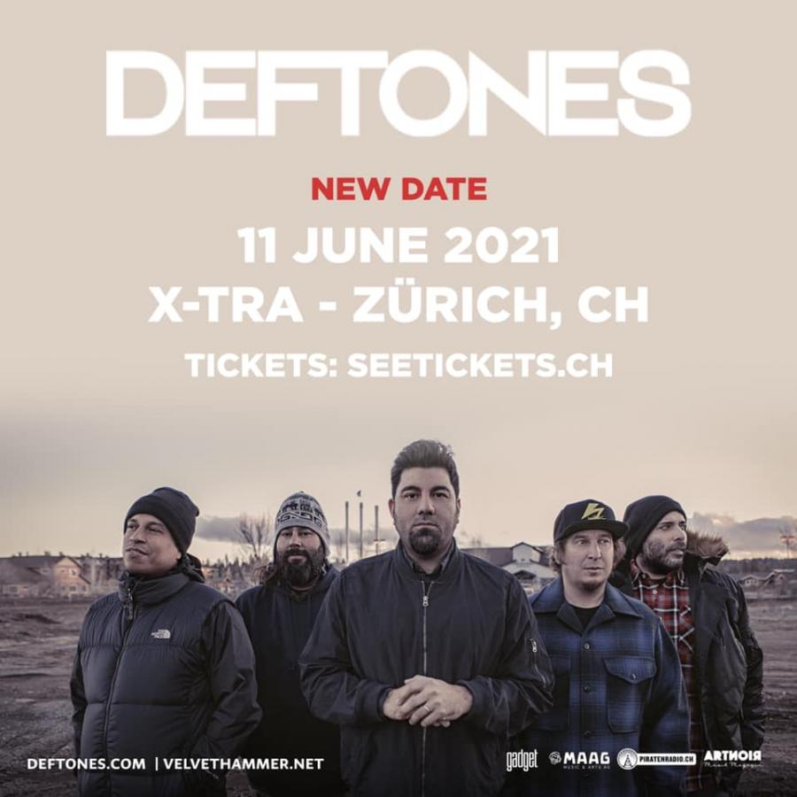 Event Deftones - 11/06/2021 - Zurich - X-Tra - Switzerland