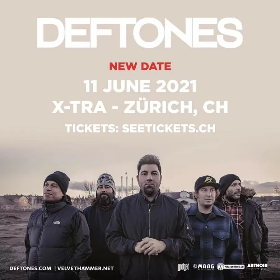 Event Deftones - 11/06/2021 - Zurich - X-Tra - Switzerland