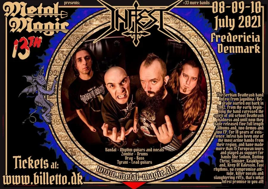 Metal Magic 2021 - 08/07/2021 (3 days) - Fredericia - Metal Magic - Denmark