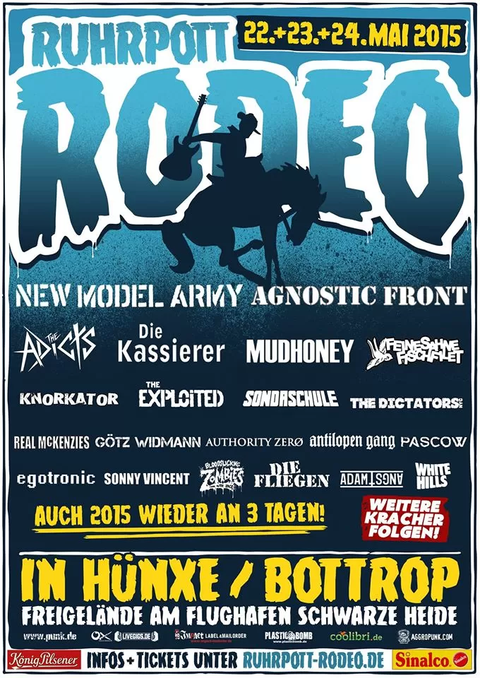 Ruhrpott Rodeo 2015 - 22/05/2015 (3 days) - Hünxe - Germany
