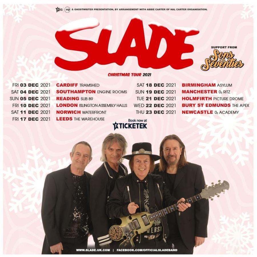 Slade - Christmas Tour 2021 - 18/12/2021 - Birmingham - Asylum - United ...