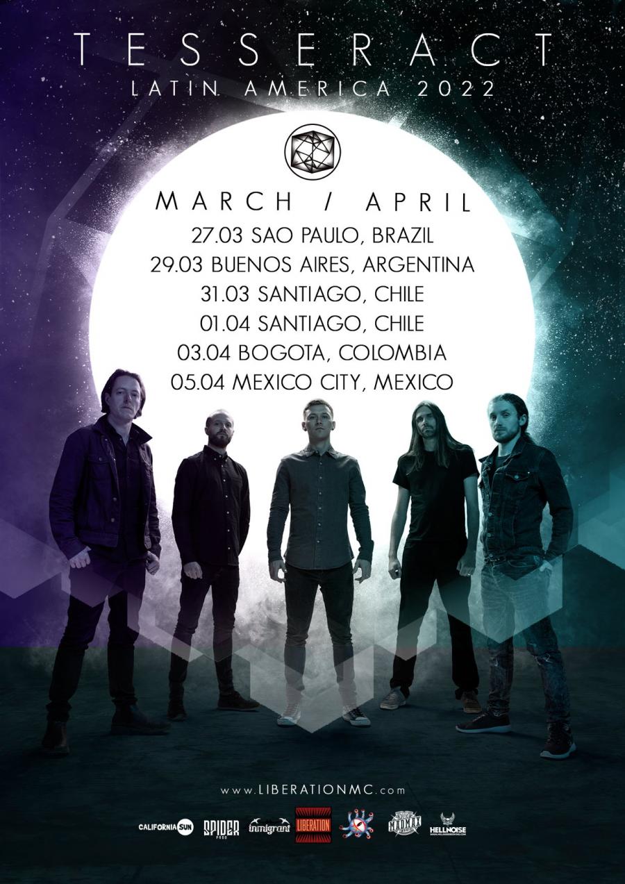 Event Tesseract - 03/04/2022 - Bogotá - Ace Of Spades Club - Colombia
