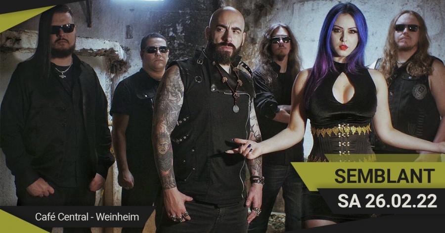 Semblant - Tour 2022 - 26/02/2022 - Weinheim - Café Central - Germany