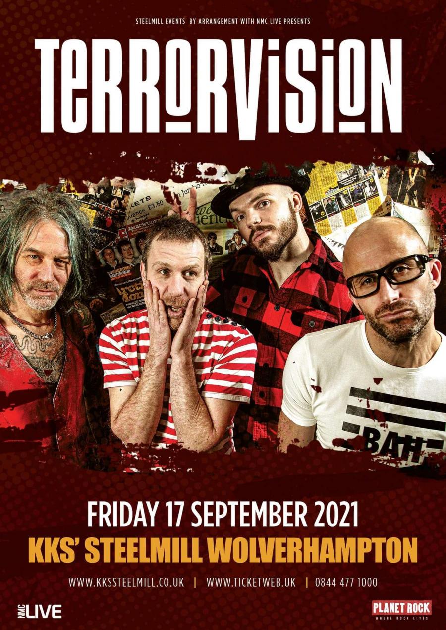 Event Terrorvision - 17/09/2021 - Wolverhampton - KK's Steel Mill ...