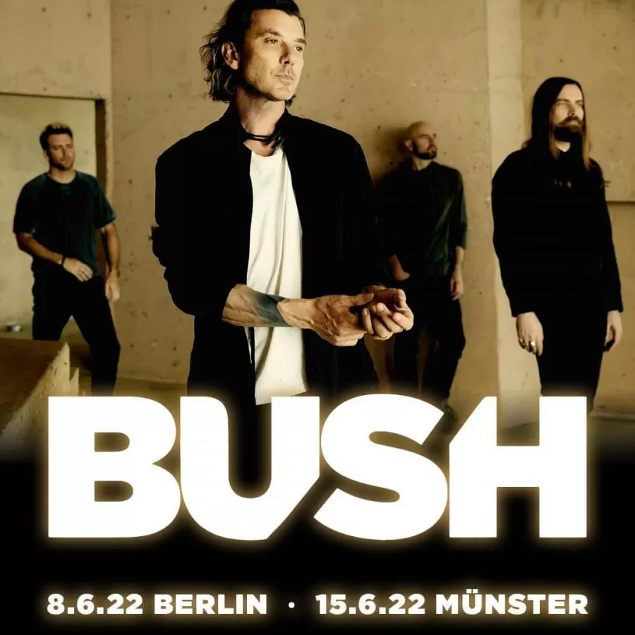 Event Bush - 15/06/2022 - Münster - Skaters Palace - Germany