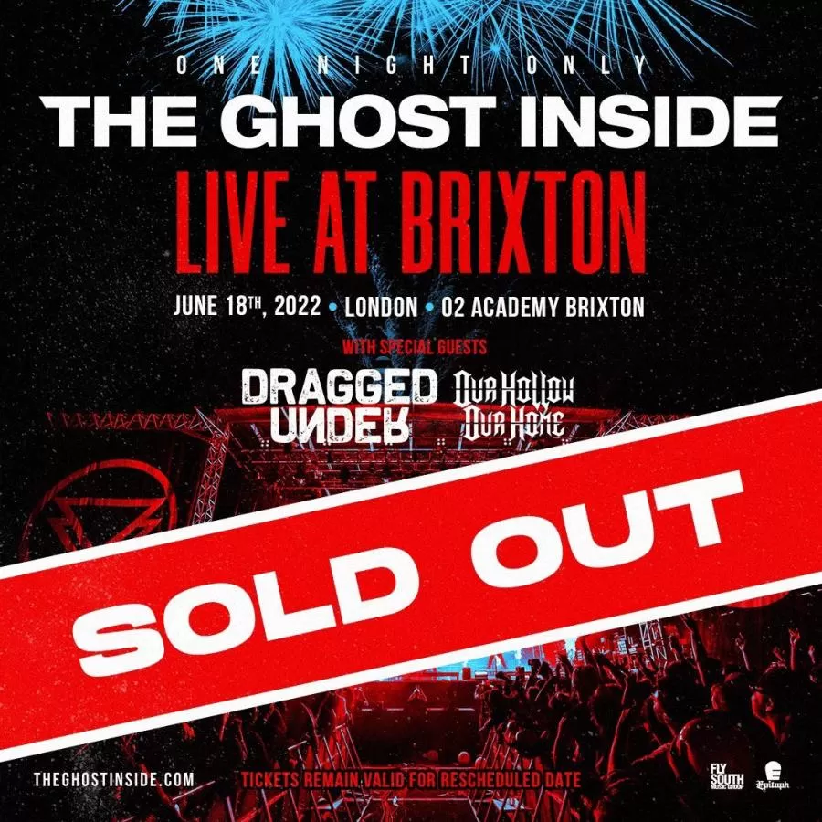 Event The Ghost Inside - 18/06/2022 - London - O2 Academy Brixton ...