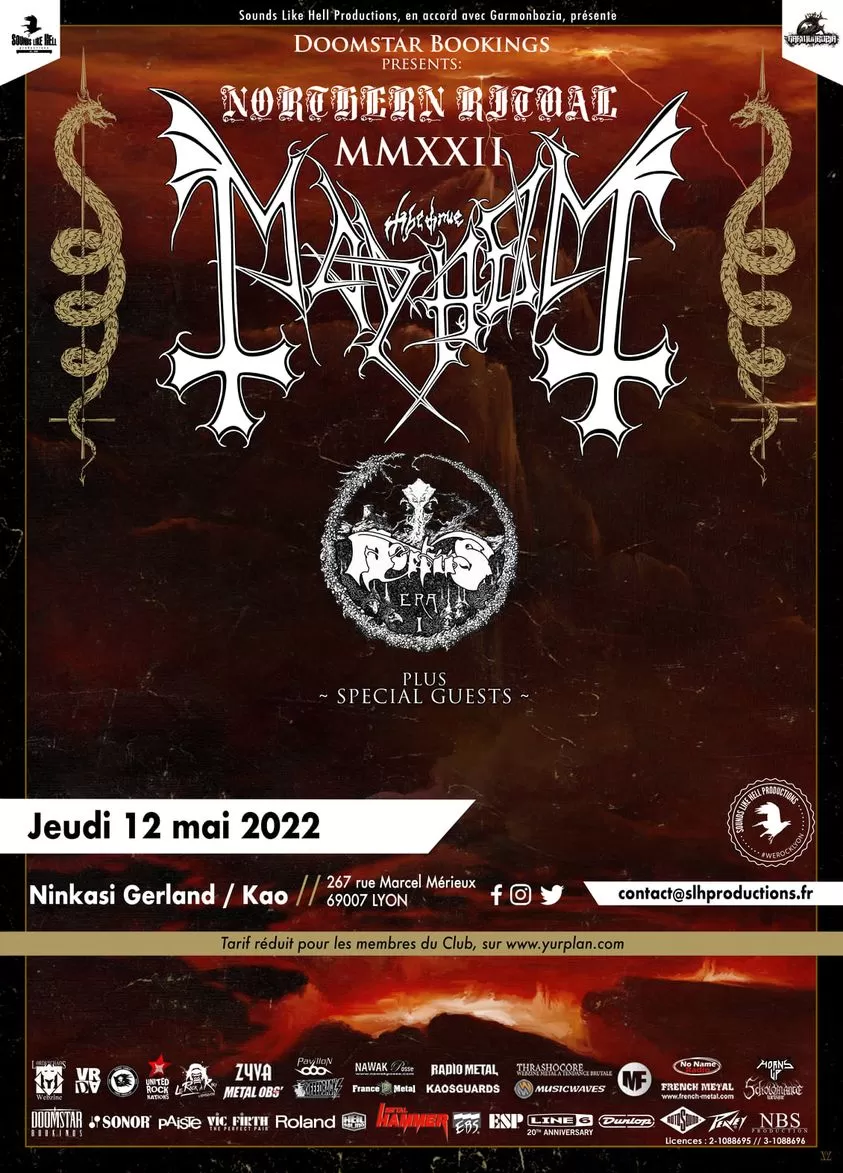 Event Mayhem - 12/05/2022 - Lyon - Ninkasi Gerland / Kao - France