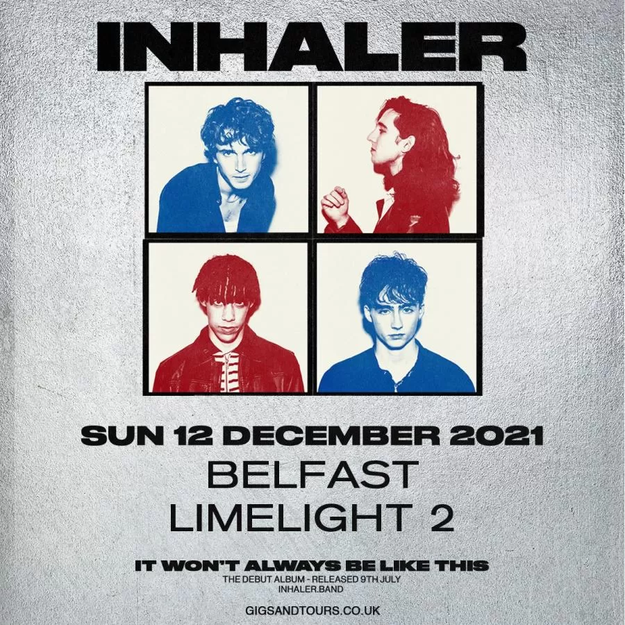 Event Inhaler - 12/12/2021 - Belfast - Limelight - Limelight 2 - United ...