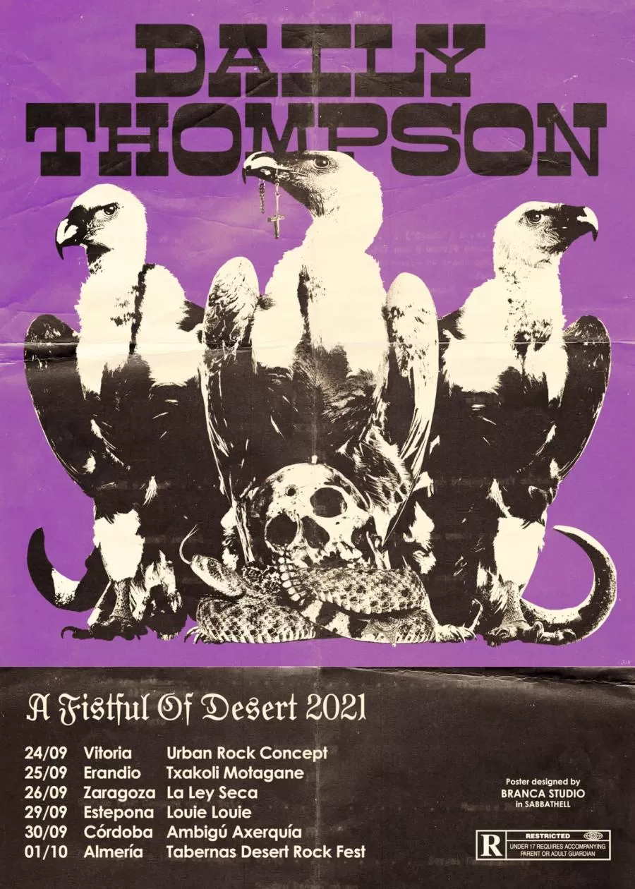 Event Daily Thompson - 26/09/2021 - Zaragoza - La Ley Seca - Spain