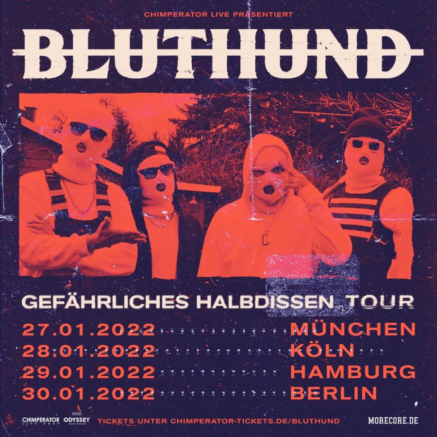 Event Bluthund - 28/01/2022 - Köln - Stereo Wonderland - Germany