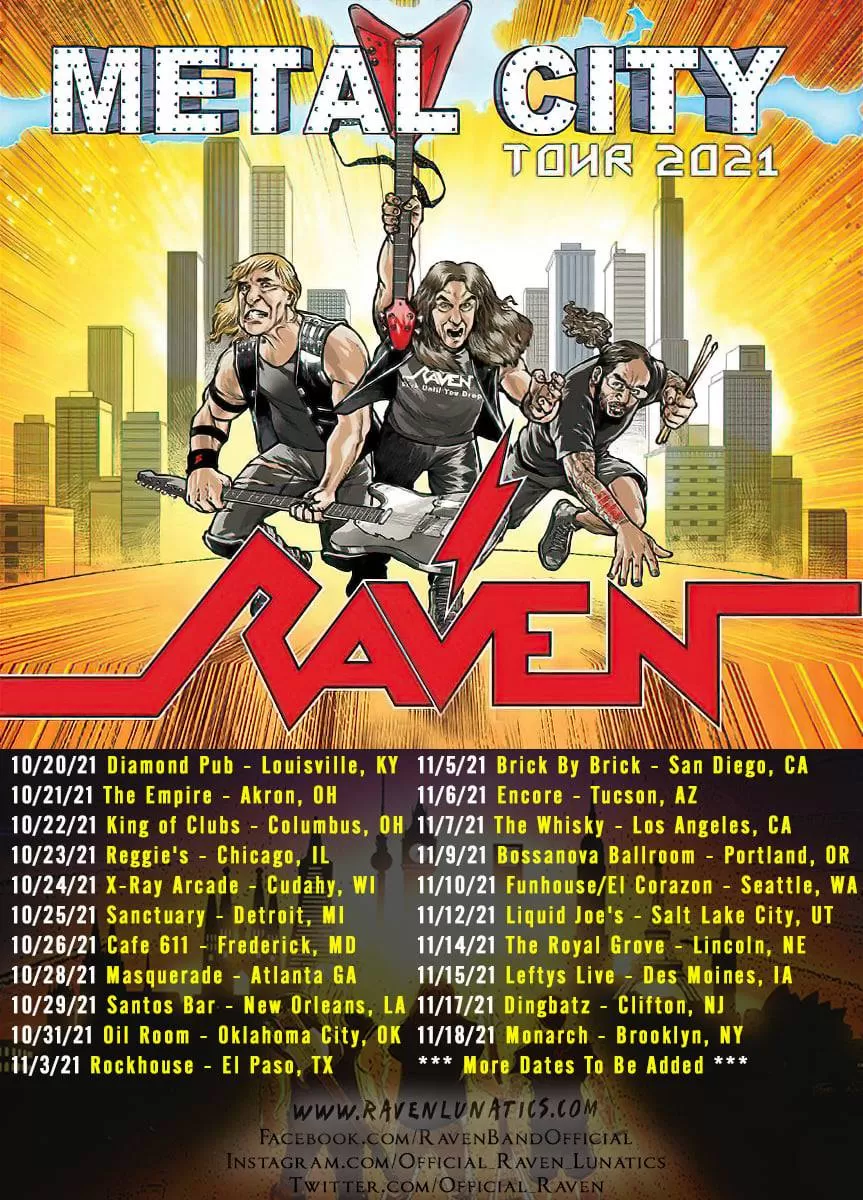 Event Raven - 20/10/2021 - Louisville - Diamond Pub - United States