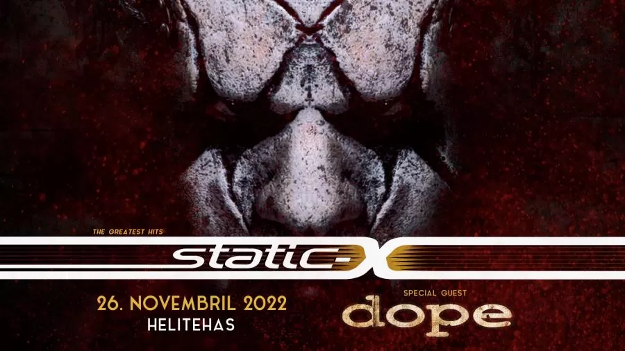 Event Static-X - 26/11/2022 - Tallinn - Helitehas - Estonia