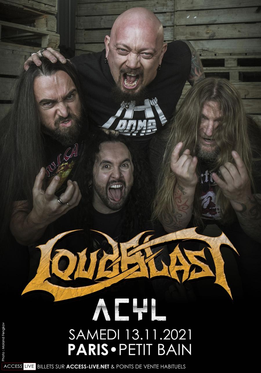 Loudblast + Acyl - 13/11/2021 - Paris - Le Petit Bain - France
