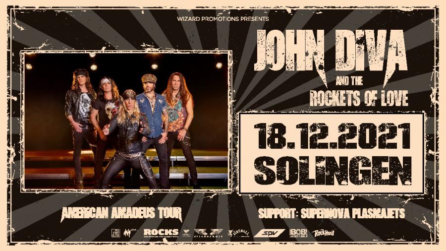 John Diva & The Rockets Of Love - 18/12/2021 - Solingen - Cobra - Germany