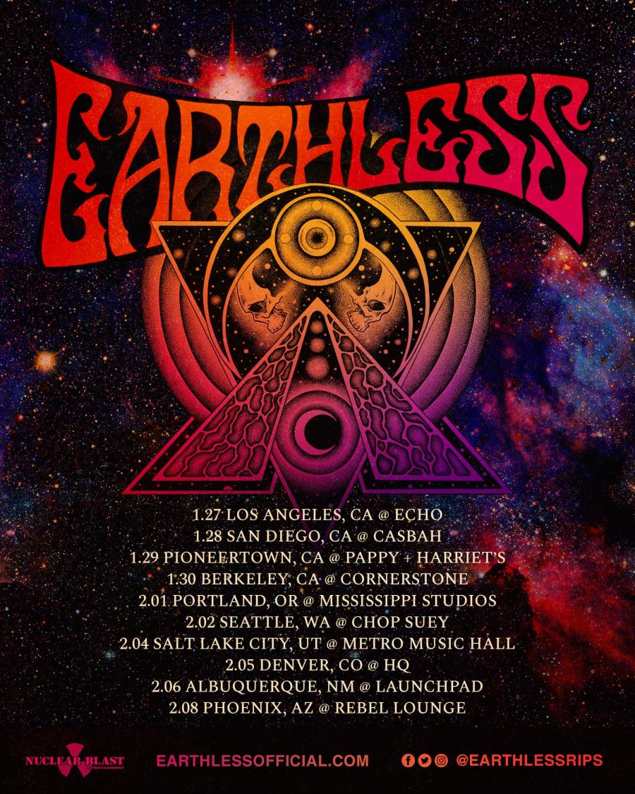 Event Earthless - 28/01/2022 - San Diego - Casbah - United States