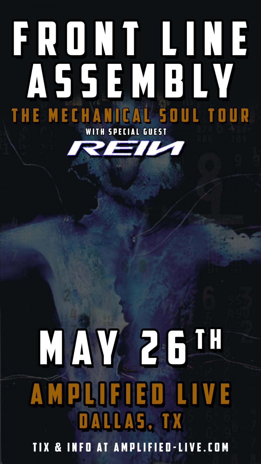 Event Front Line Assembly - 26/05/2022 - Dallas - Amplified Live ...