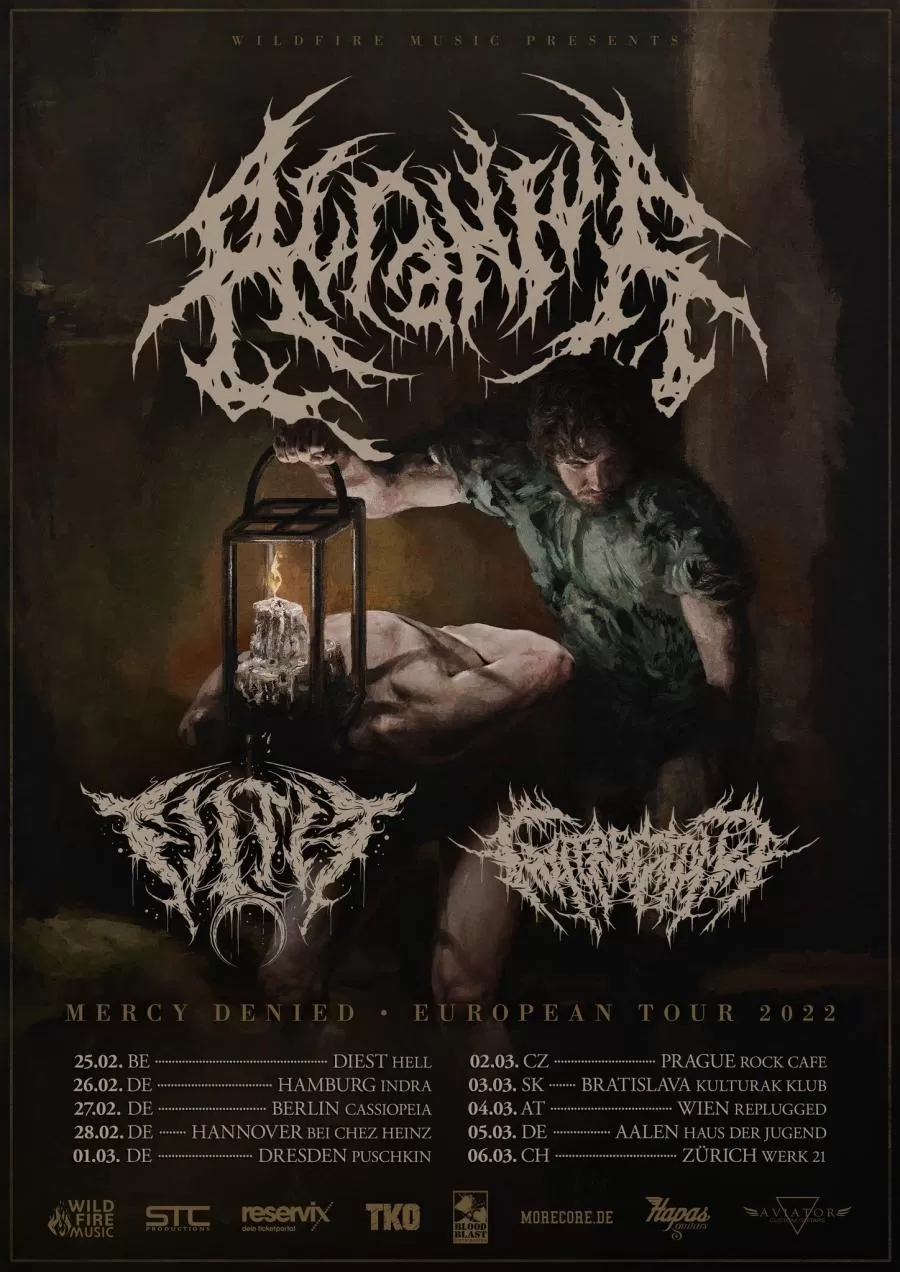 Acranius - European Tour 2022 - 02/03/2022 - Prague - Rock Cafe - Czechia